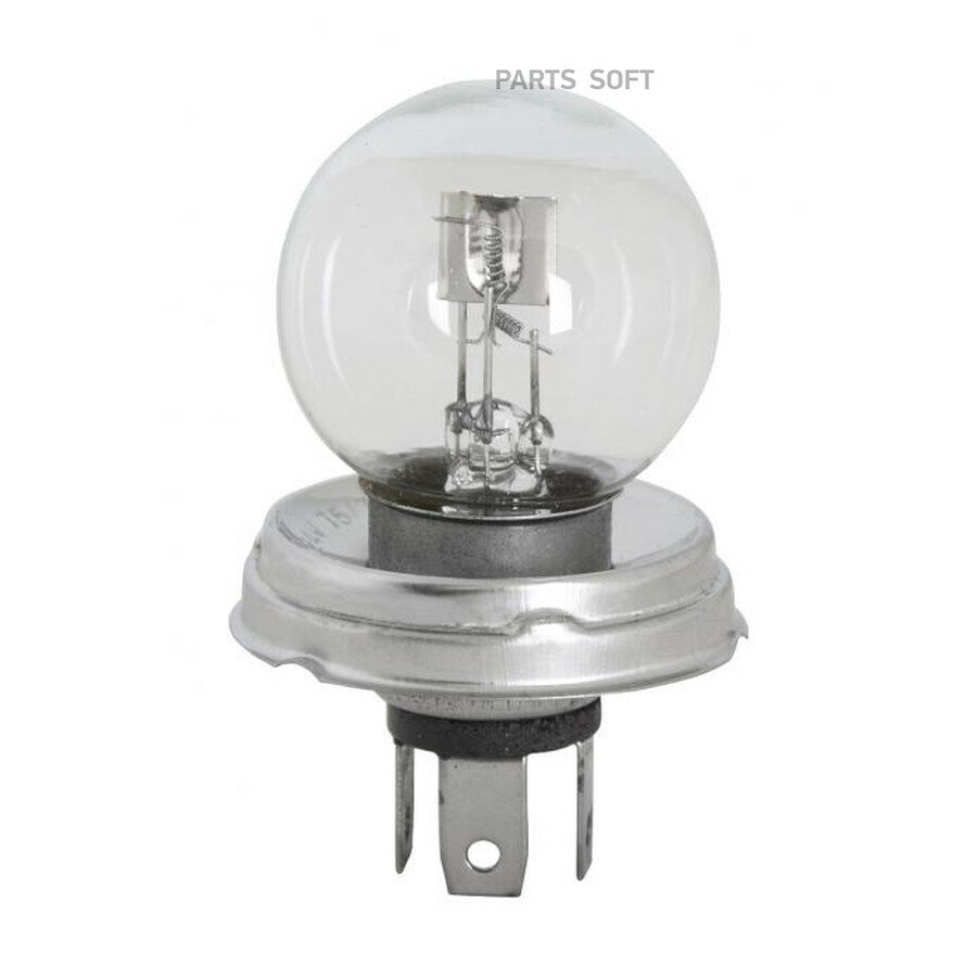 Лампа галогеновая головного света R2 P45t 3200K Standard +30% 24V 75/70W Картон 1 шт SVS 0200088000 | цена за 1 шт