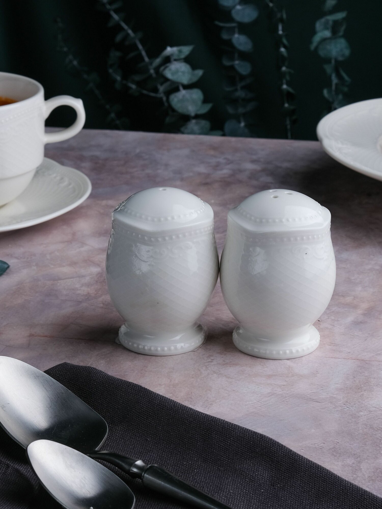 Набор для специй Aristocrat White, 2 предмета — фото 1