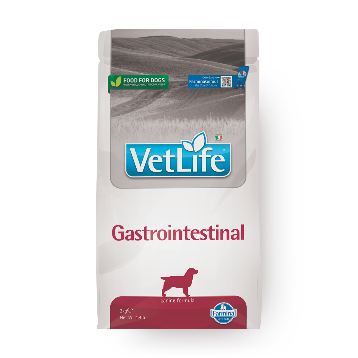 Сухой корм для собак Farmina Vet Life Gastrointestinal с курицей при нарушении пищеварения диетический