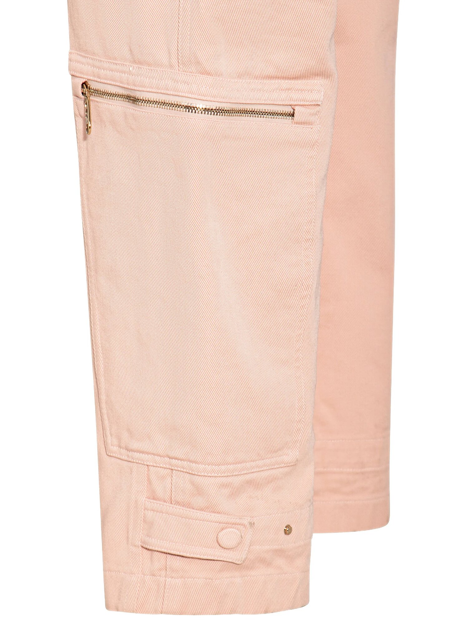 Брюки FENDI Zip-pocket cargo pants, размер 40, pink — фото 1