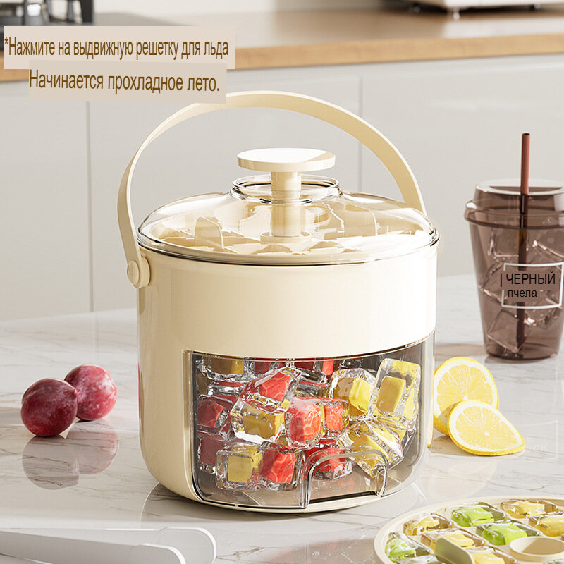Пресс-форма 40 Ice, 2 уровня, для хранения льда, пластик, без запаха