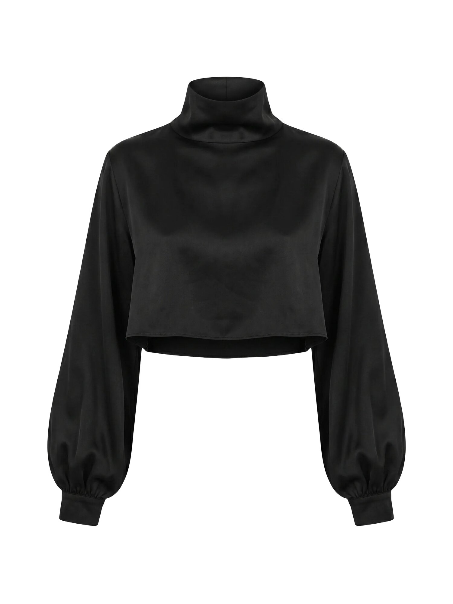 Топ Cropped high-neck top