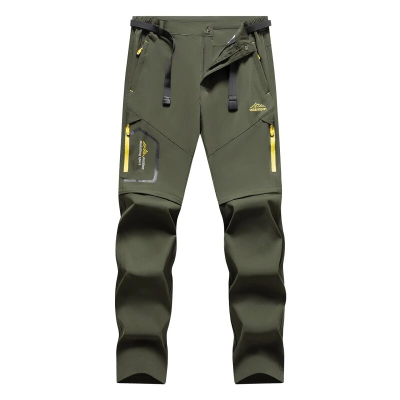 Мужские брюки карго Army green для туризма