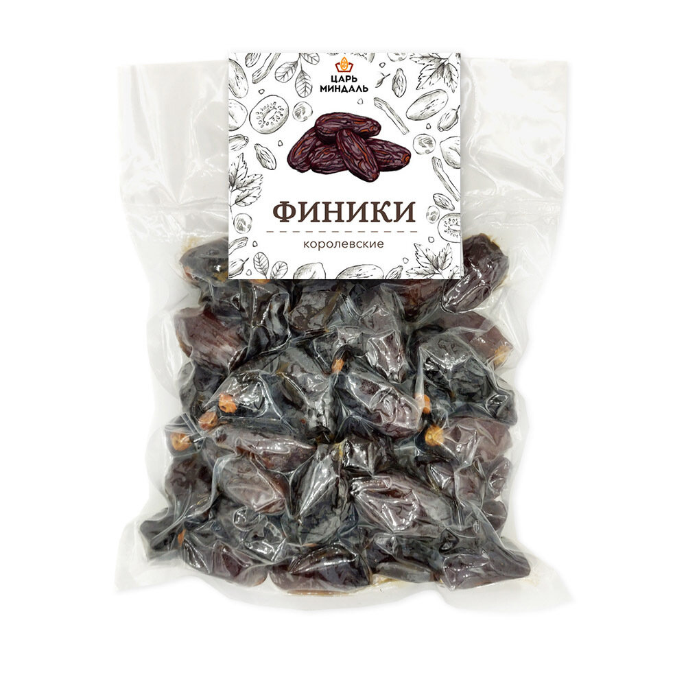 Финики Королевские Царь Миндаль, 1 кг
