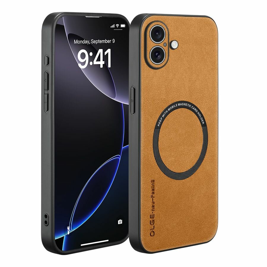 Чехол-Case MagSafe чехол для Apple iPhone 17 (Эпл Айфон 17) Нескользящий и удобный