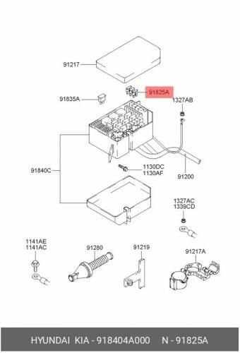Предохранитель 40а Hyundai / Kia (Mobis) 918404A000