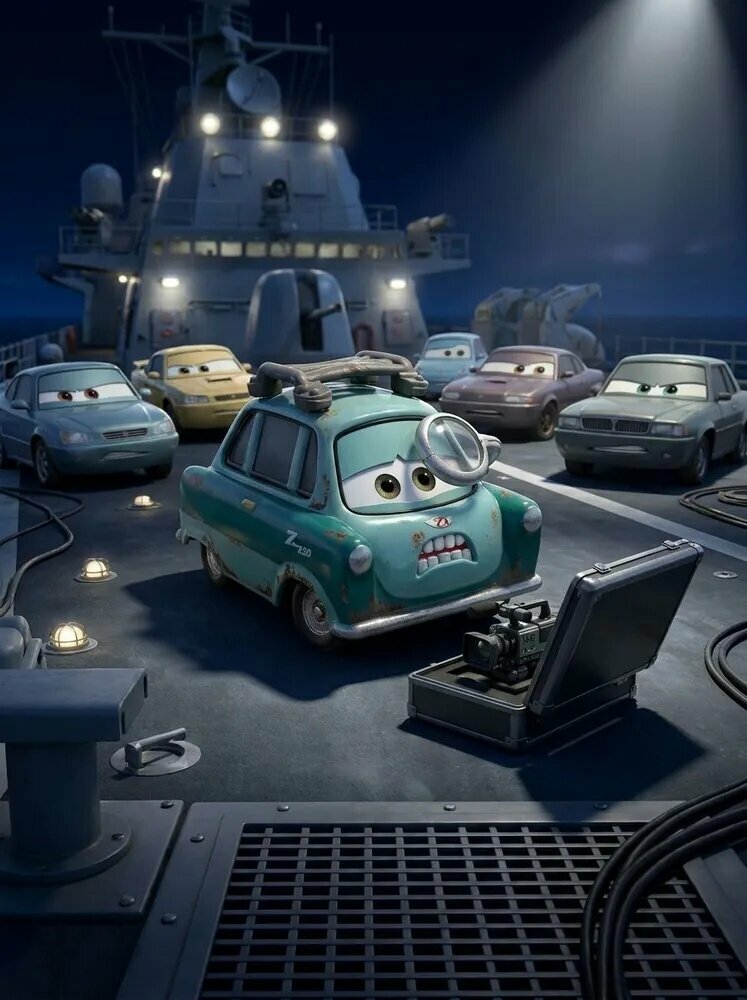 Коллекционная металлическая литая машинка из мультфильма "Тачки" (Cars)