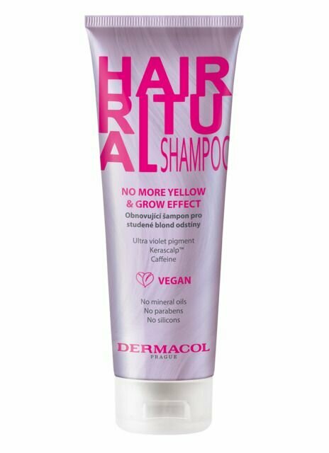 Шампунь для волос Dermacol Hair Ritual No More Yellow & Grow Effect Shampoo 250 мл