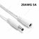 DelightFire DC extension cable 1pcs, 1m, 20AWG white