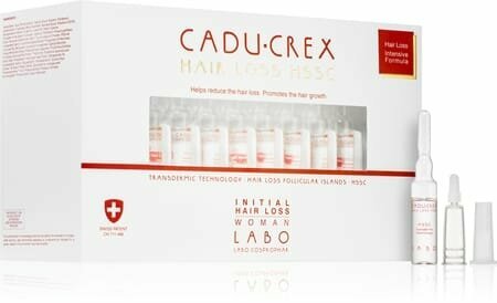 Сыворотка для волос caducrex hair loss hssc initial hair loss, для женщин, 40 3,5 мл