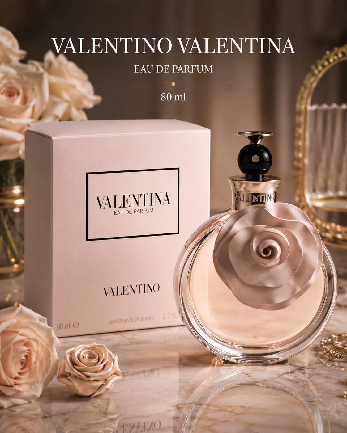 Valentino Valentina женская парфюмерная вода 80 мл, цветочные
