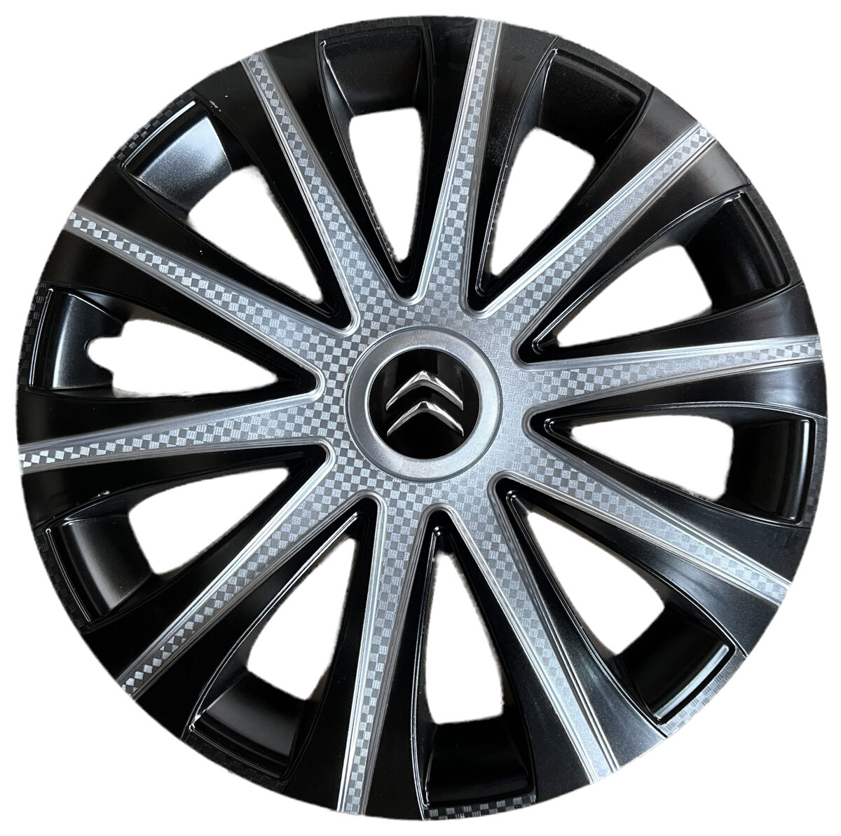 Автомобильные колпаки СИТ майбах супер блэк R14", в комплекте 4 колпака