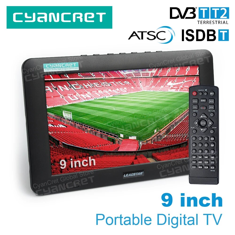 LEADSTAR D9 9-дюймовый портативный телевизор