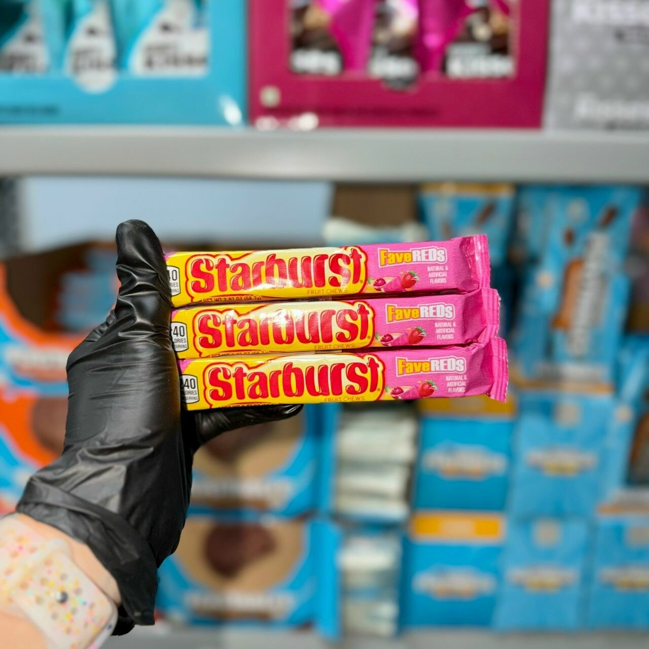 Жевательные конфеты Starburst Favereds Chewy/Старбест 3 шт. по 58,7 гр.