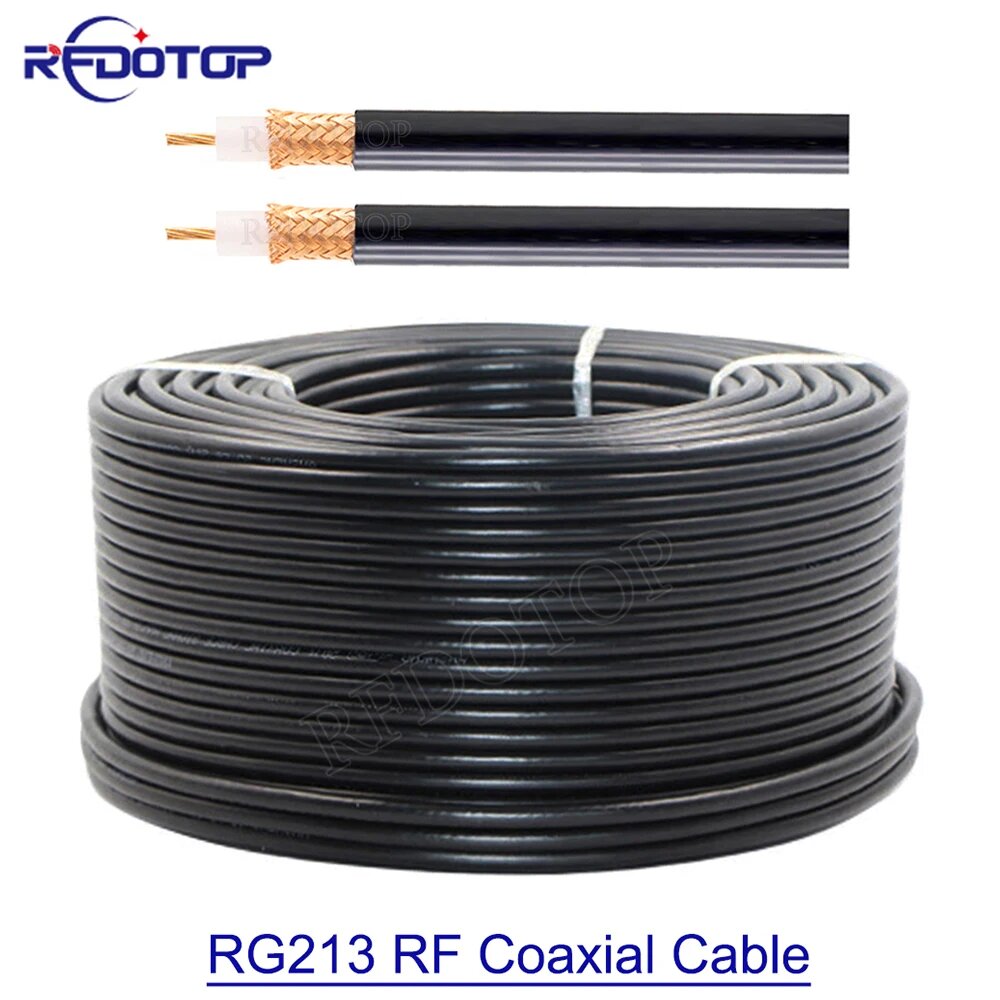 RFDOTOP RG213 Коаксиальный кабель 50 Ом 1-500 м 1M