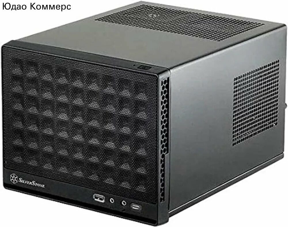 Компьютерный корпус SST-SG13B-C, черный матовый (SST-SG13B-C)