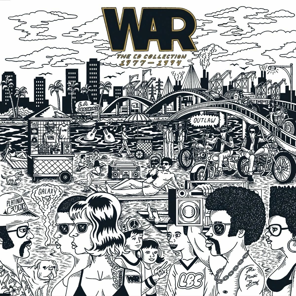 CD диск War - The CD Collection: 1977-1994 (5CD) 2024, Papersleeves In Box