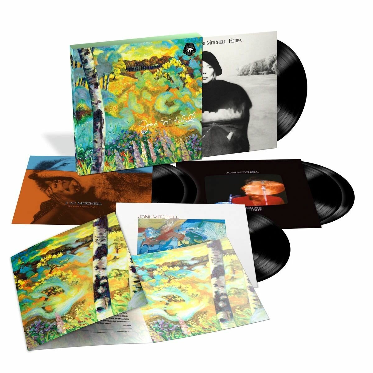Виниловая пластинка Joni Mitchell - The Asylum Albums (1976-1980) (6LP Box Set) limited, 2024