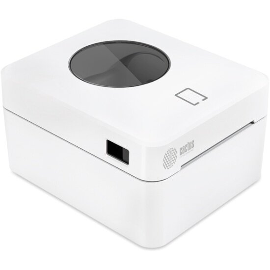 Cactus Термопринтер CS-TP-D410U-W 203dpi 160мм/с/USB для печ. этик. белый