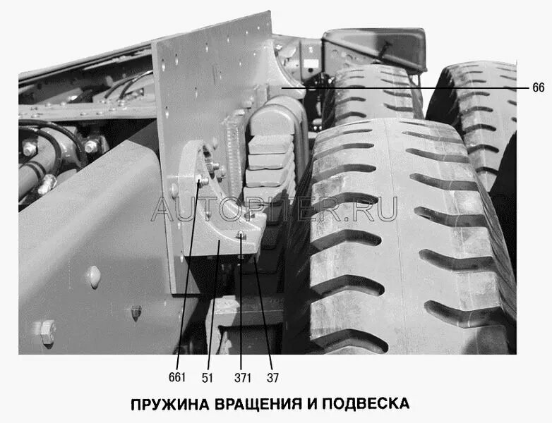 Подшипник скольжения балансира роликовый HOWO
