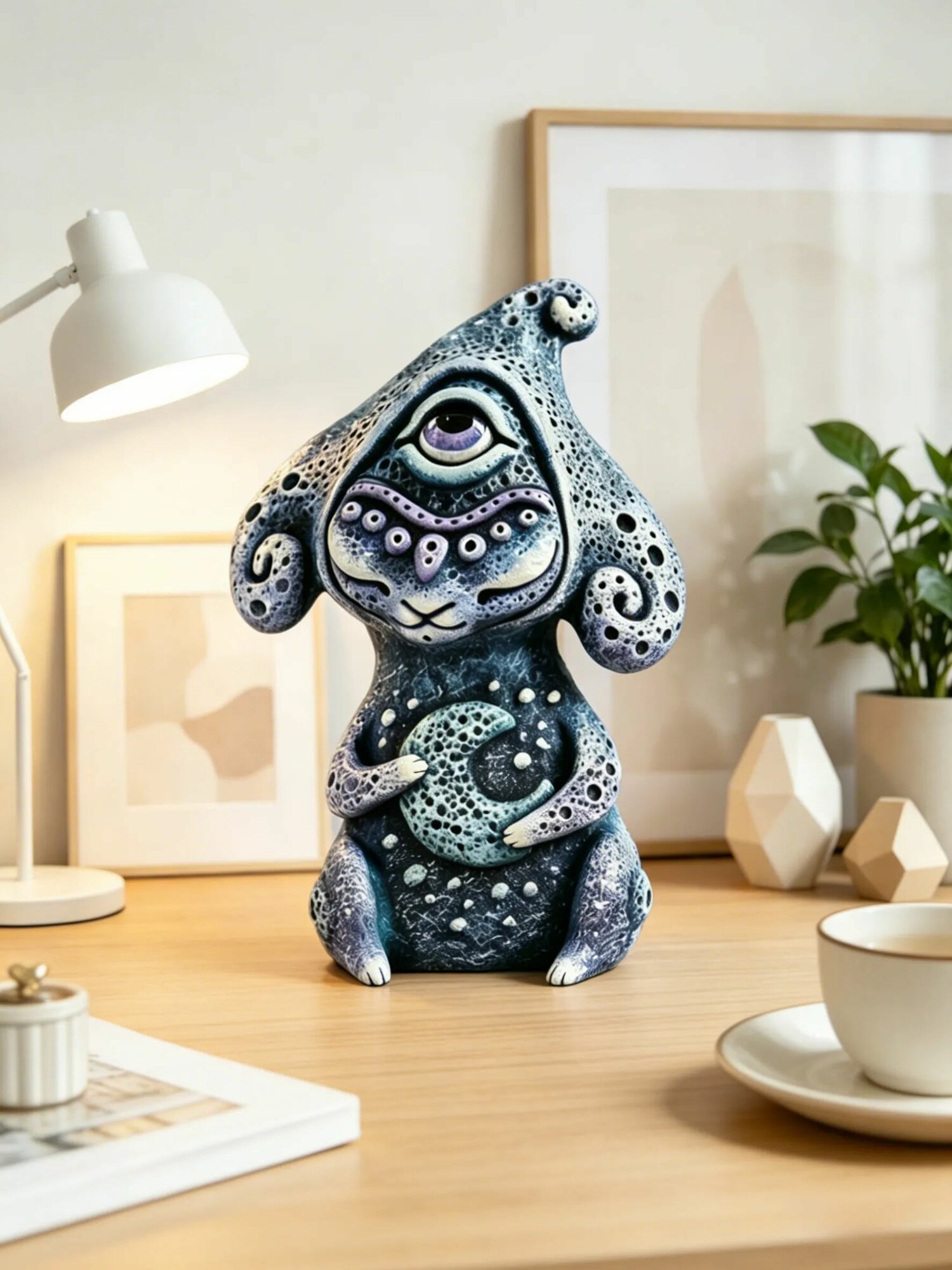 Статуэтка Космический лесник, высота 10 см, длина 7.5 см статуэтка фигурка коллекционная статуэтка сувенир