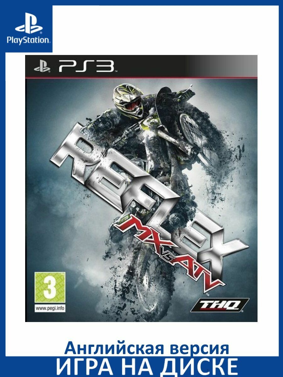 Игра MX vs ATV: Reflex PS3 Диск на PlayStation 3 Английская версия