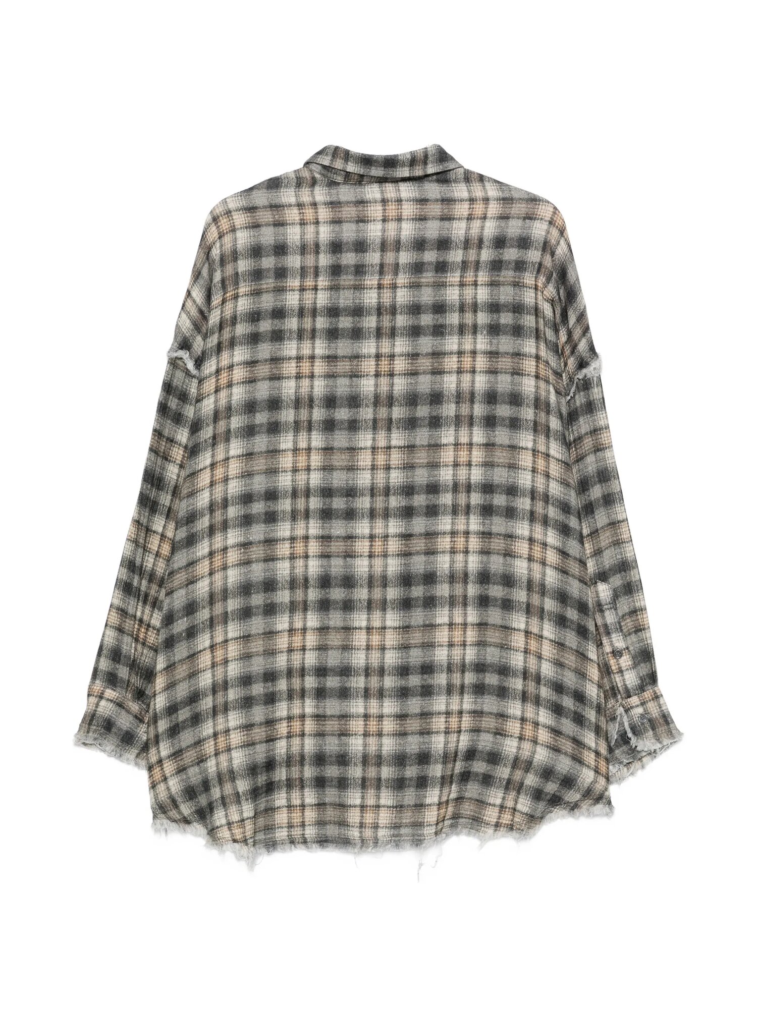 Рубашка R13 Plaid-pattern shirt, размер S — фото 1