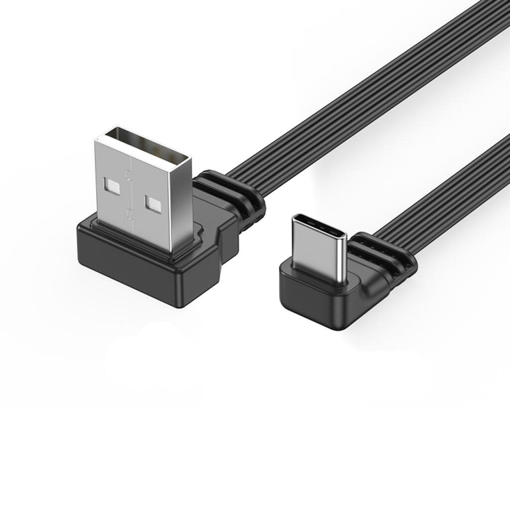 Кабель-переходник USB 2.0 на Type C 30-100 см, 0.3m - USB U для подключения к Type C UD