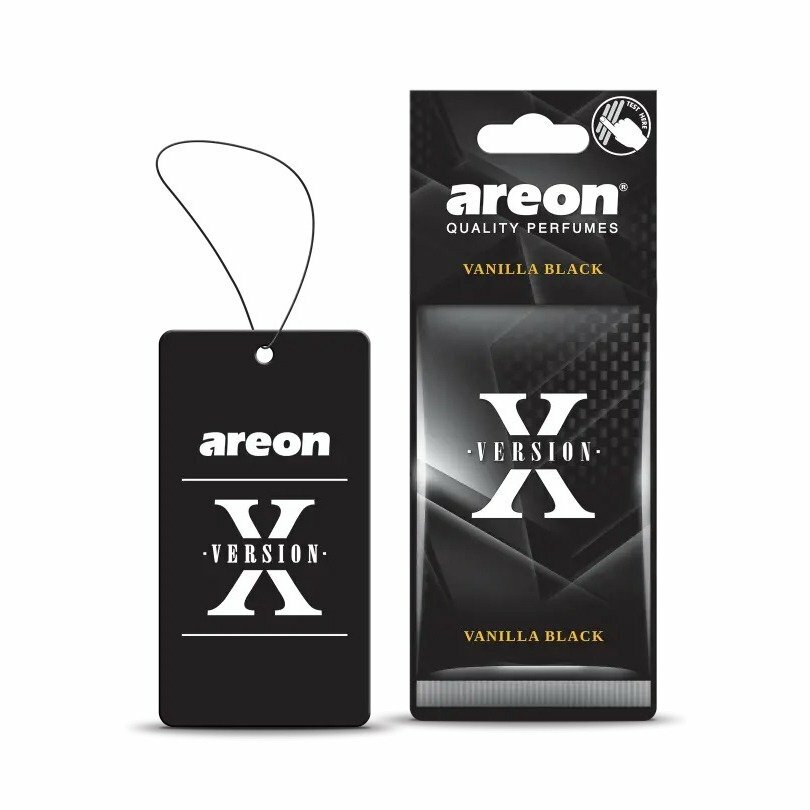 Ароматизатор AREON X-VERSION VANILLA BLACK AXV11
