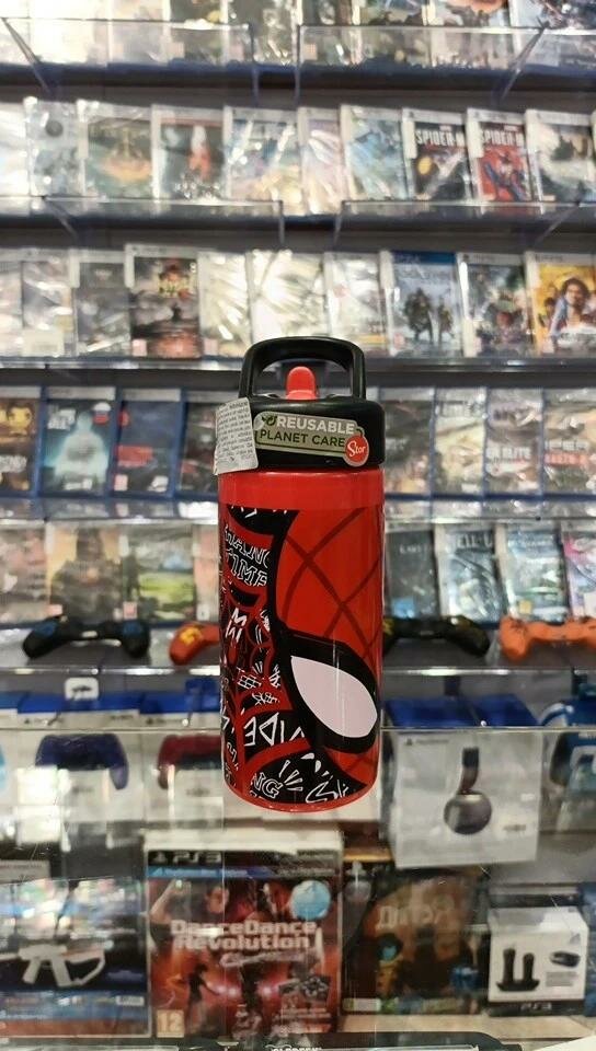 Бутылка для воды Marvel's Spider-Man - Urban Web Sipper Bottle (Red/Black), 410ml(SPC)