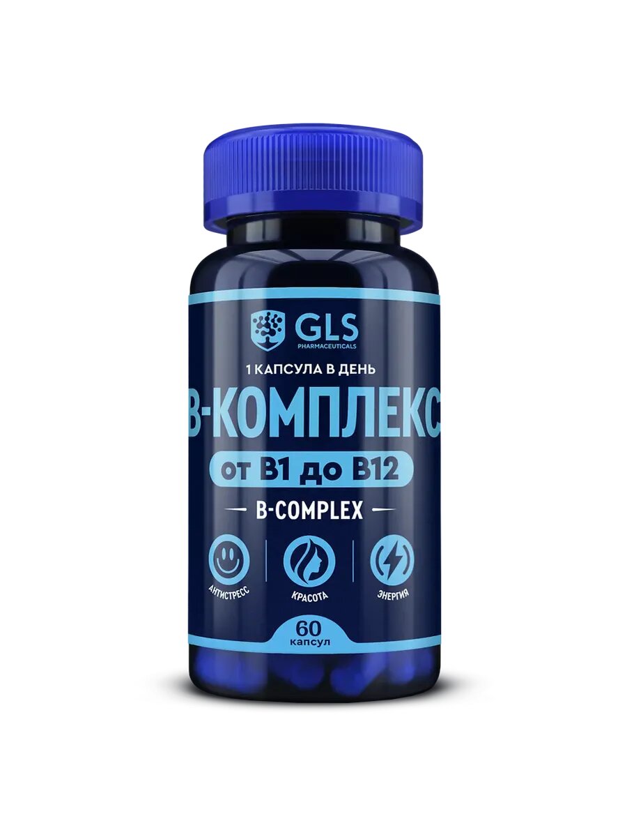 В-комплекс GLS капсулы по 430 мг 60 шт