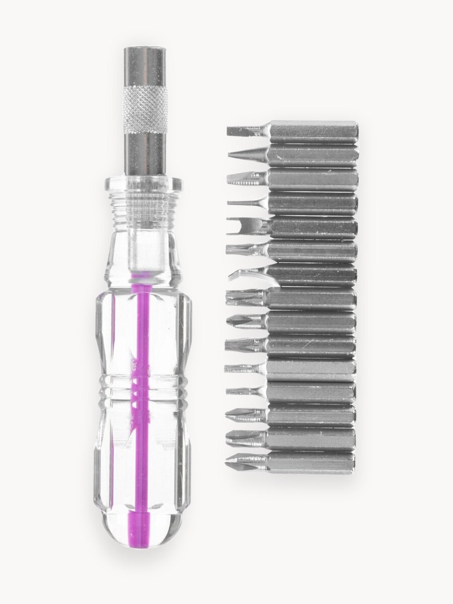 Набор отверток для точечных работ из 16 предметов в пластиковом боксе REXANT