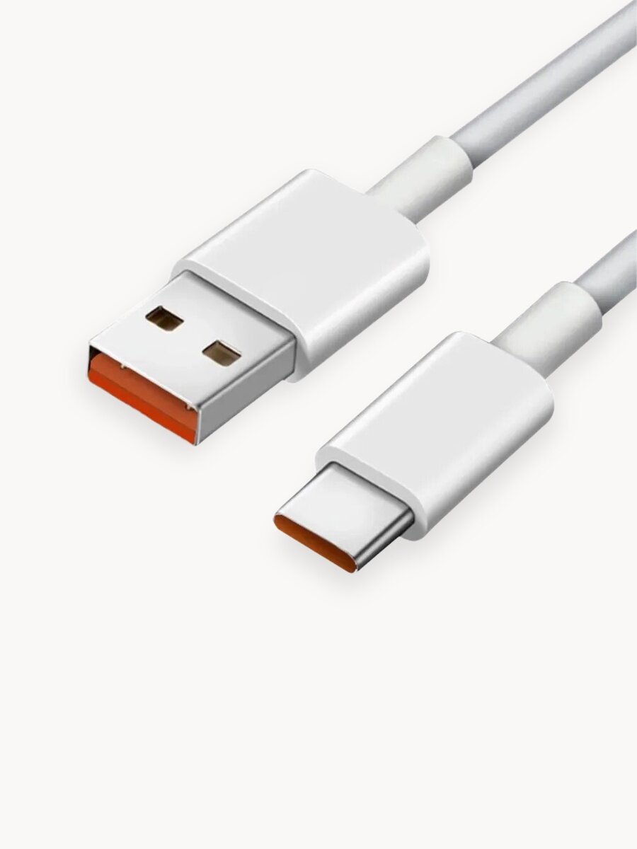 Кабель/провод быстрой зарядкиType-C - USB 6A 66W 1 метр ( НЕ совместим с Google Pixel и Iphone)