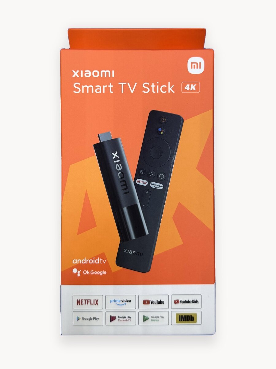 ТВ-адаптер Xiaomi Smart TV Stick 4K EU