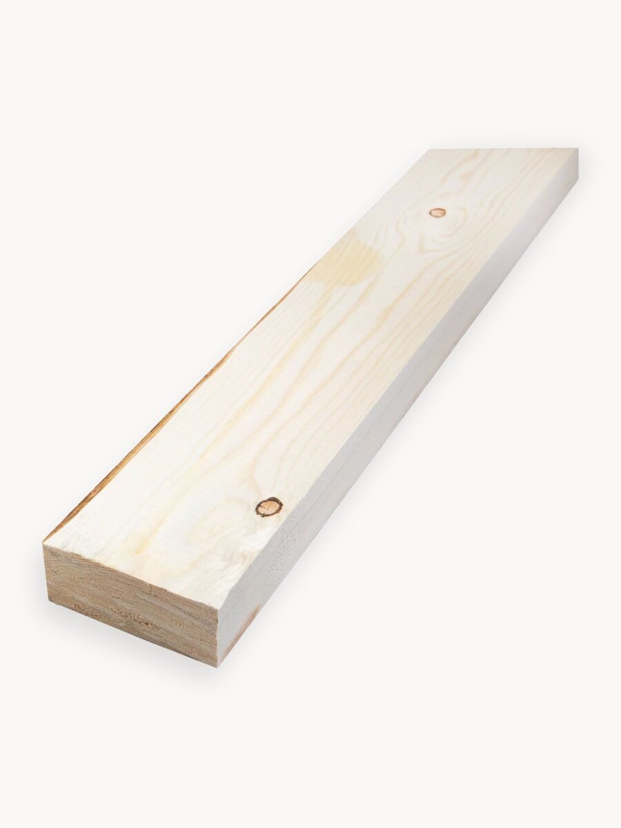 Доска строганная хвоя сорт АВ 3000x96x40 мм, для строительных работ