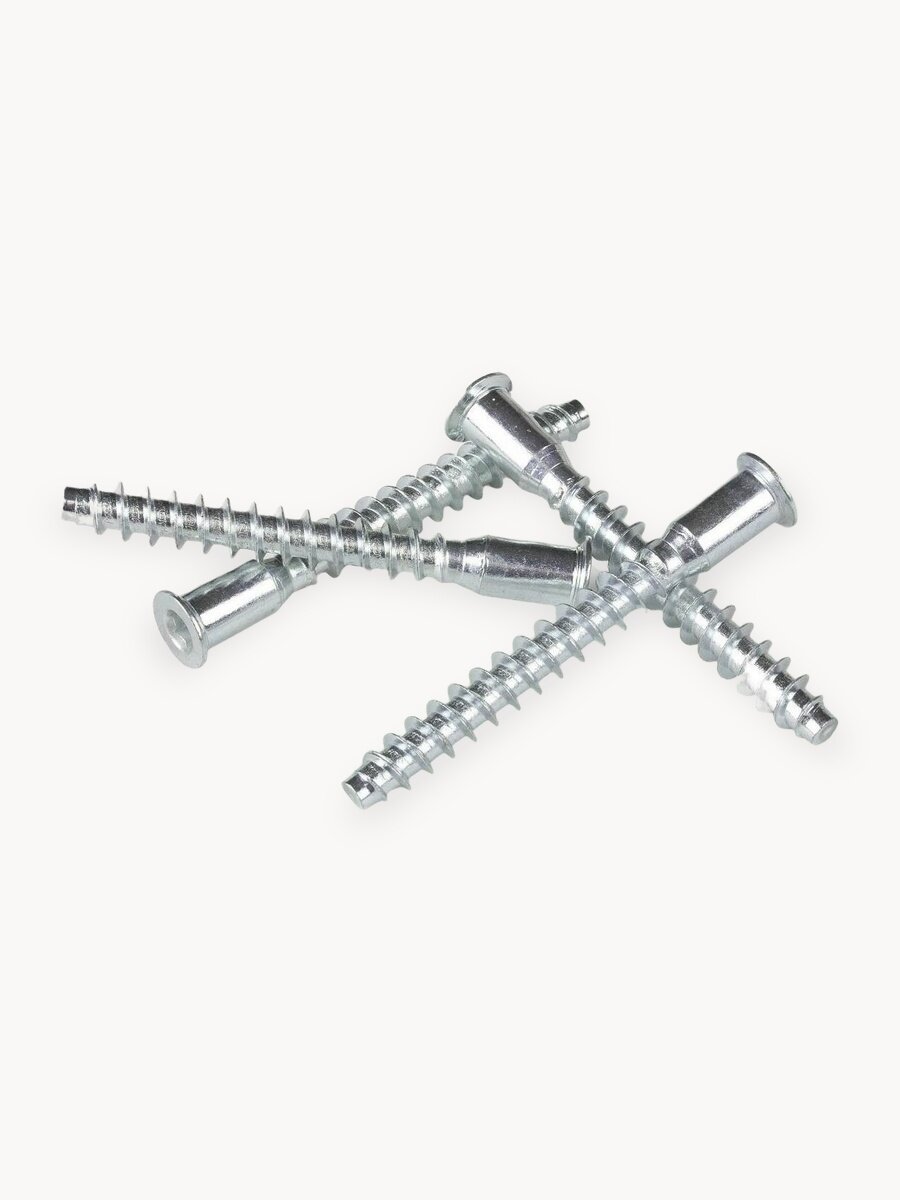 Винт конфирмат 7х50 под шестигранник, 100 шт.