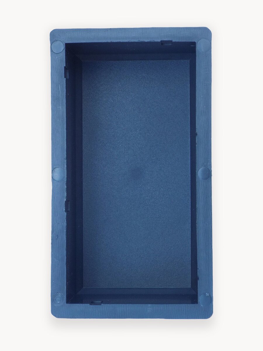 Набор из 10 форм для тротуарной плитки 200х100х60 "Шагрень".