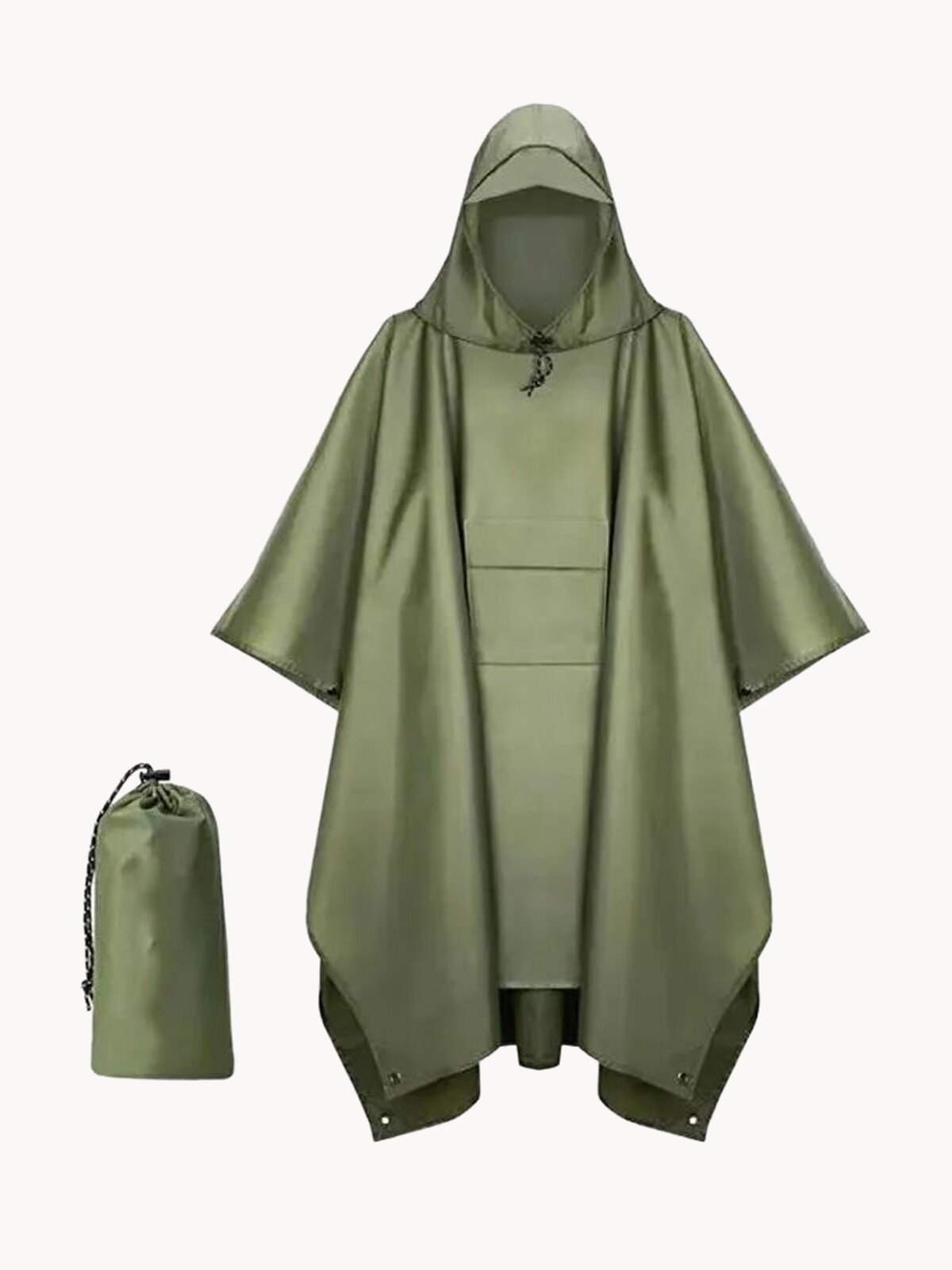 Пончо-дождевик туристический