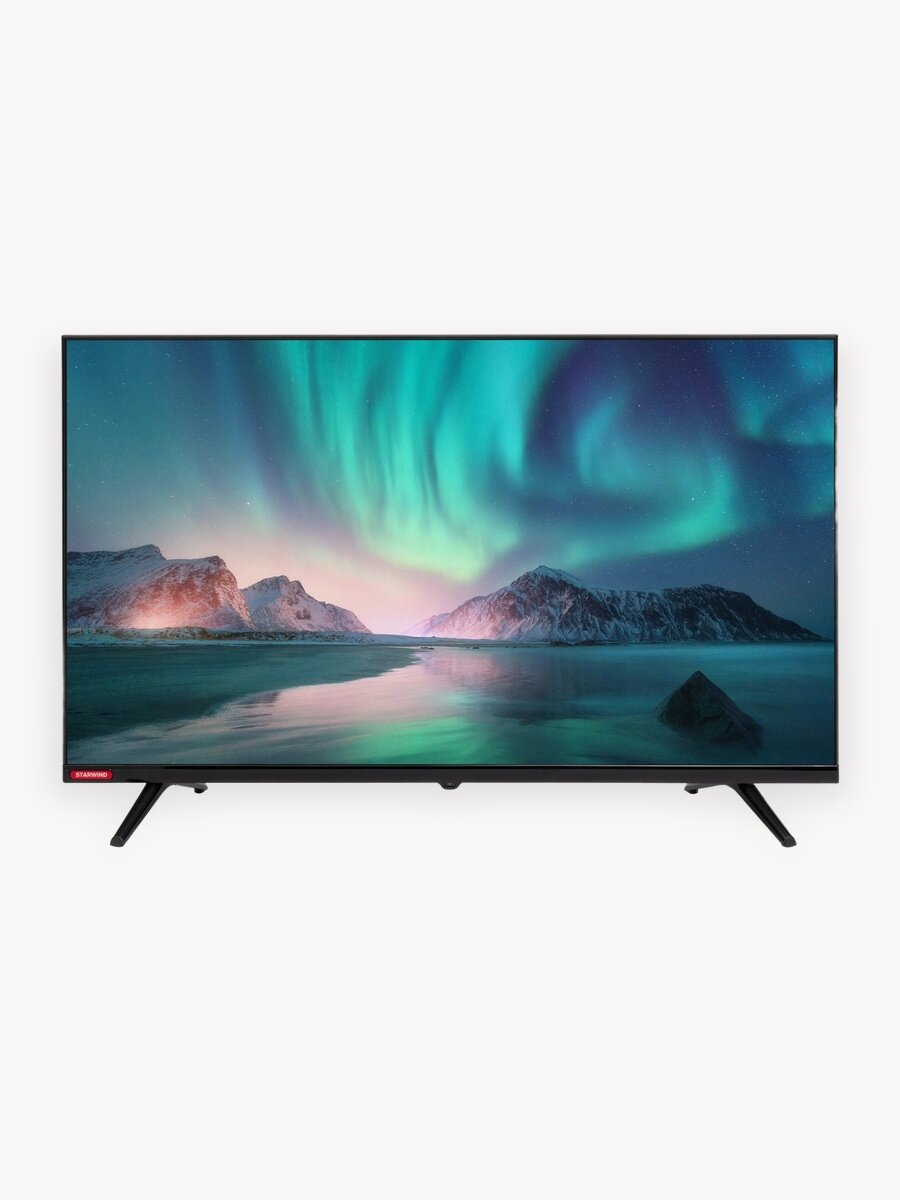Телевизор StarWind SW-LED32BG200, 32" LED HD, 60 Гц, DVB-T2/C/S2, черный, для кухни, гостиной, дачи