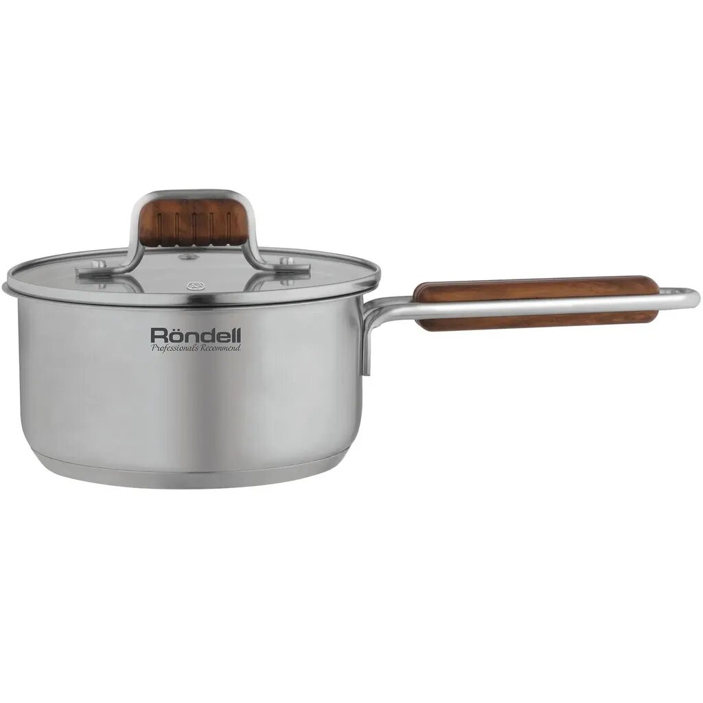 Ковш Rondell Fjord RDS-1790, 1.4л, с крышкой, стальной