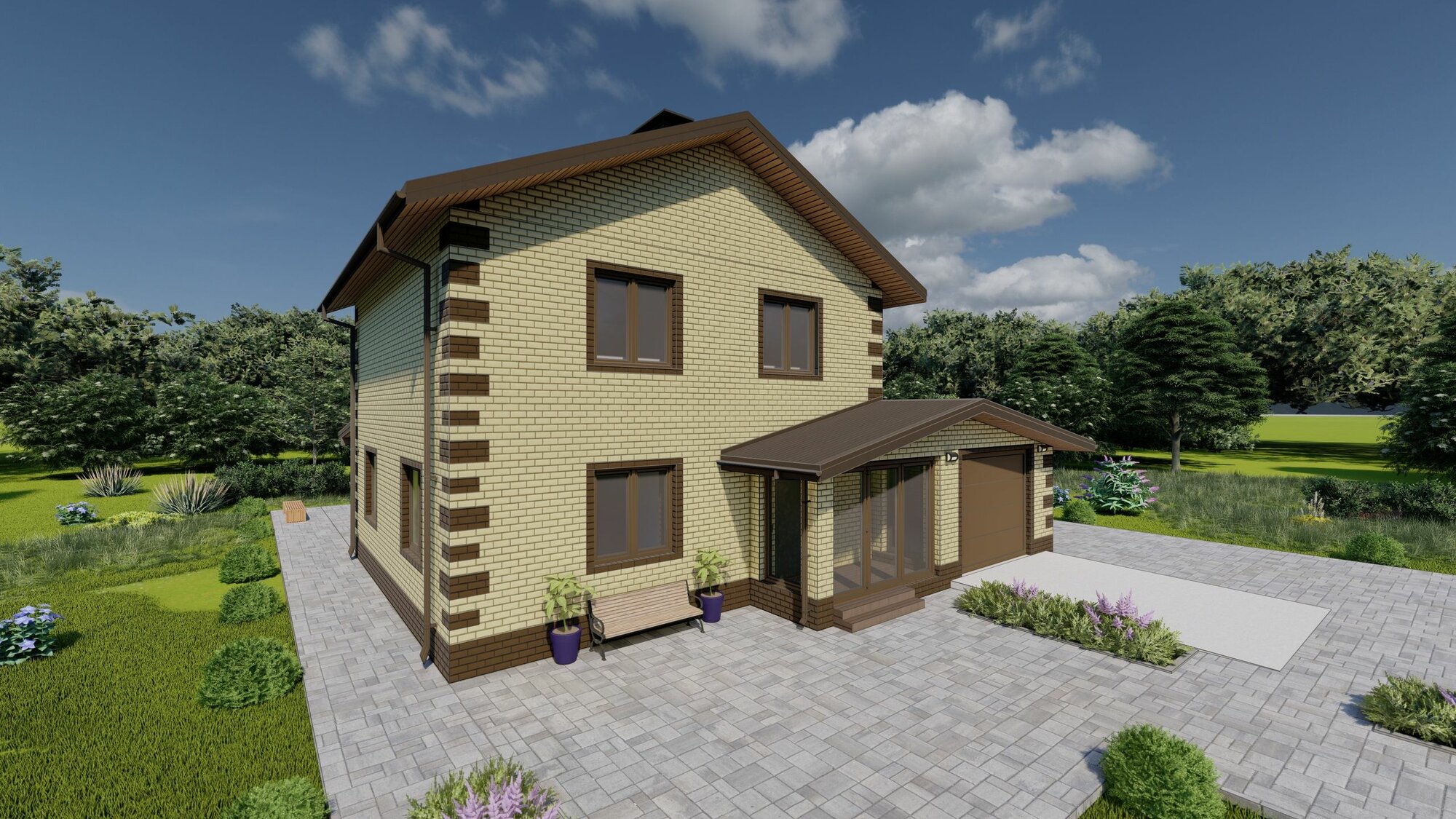 Готовый проект дома СПД