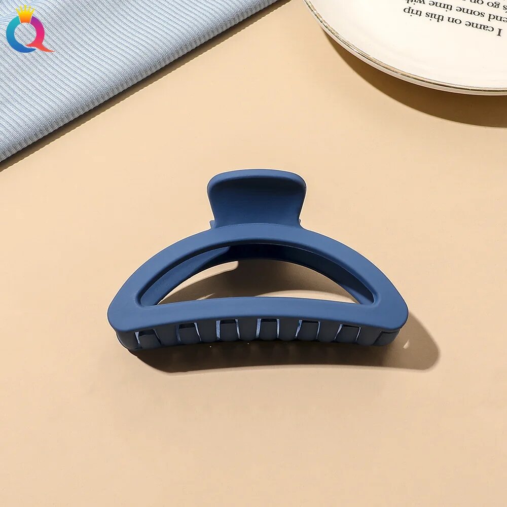 Пластиковые заколки-крабы KYDZSW Klein Blue Синий, 9cm DarkBlue BanYuan