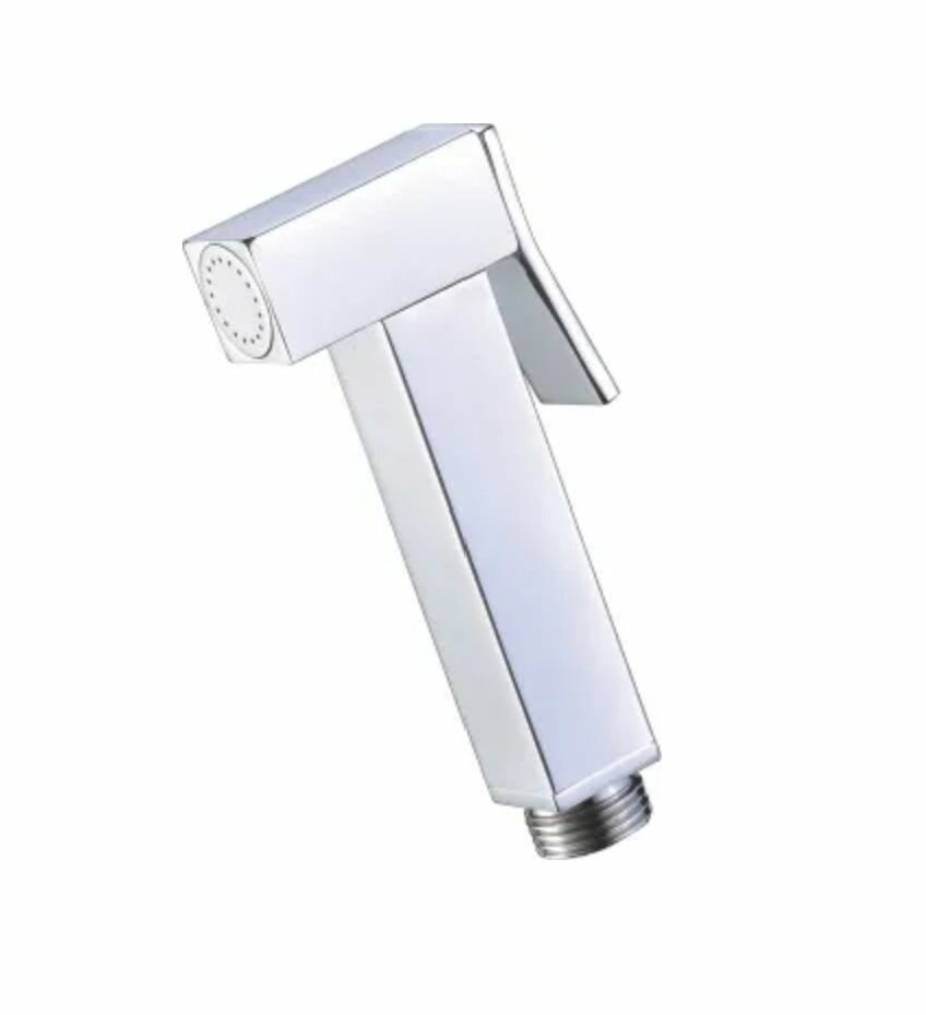 GZ2040 Лейка металлическая, для биде, хром, квадратный мини GANZER