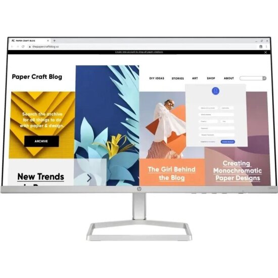 Монитор HP Series 5 524sf 23.8" черный/серебро (94C17AA)