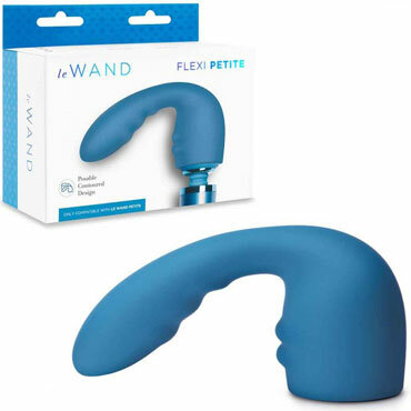 Le WAND Petite Flexi, синяя Насадка для мини-ванда le WAND Petite