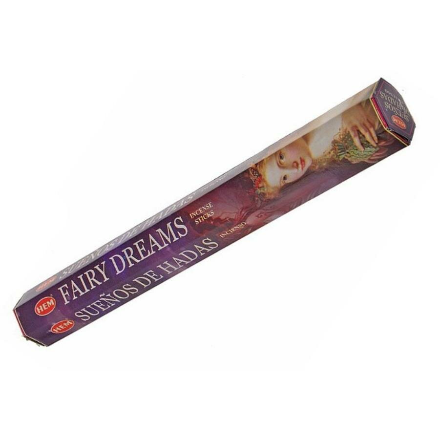 Hem Incense Sticks FAIRY DREAMS (Благовония волшебные мечты, Хем), уп. 20 палочек.