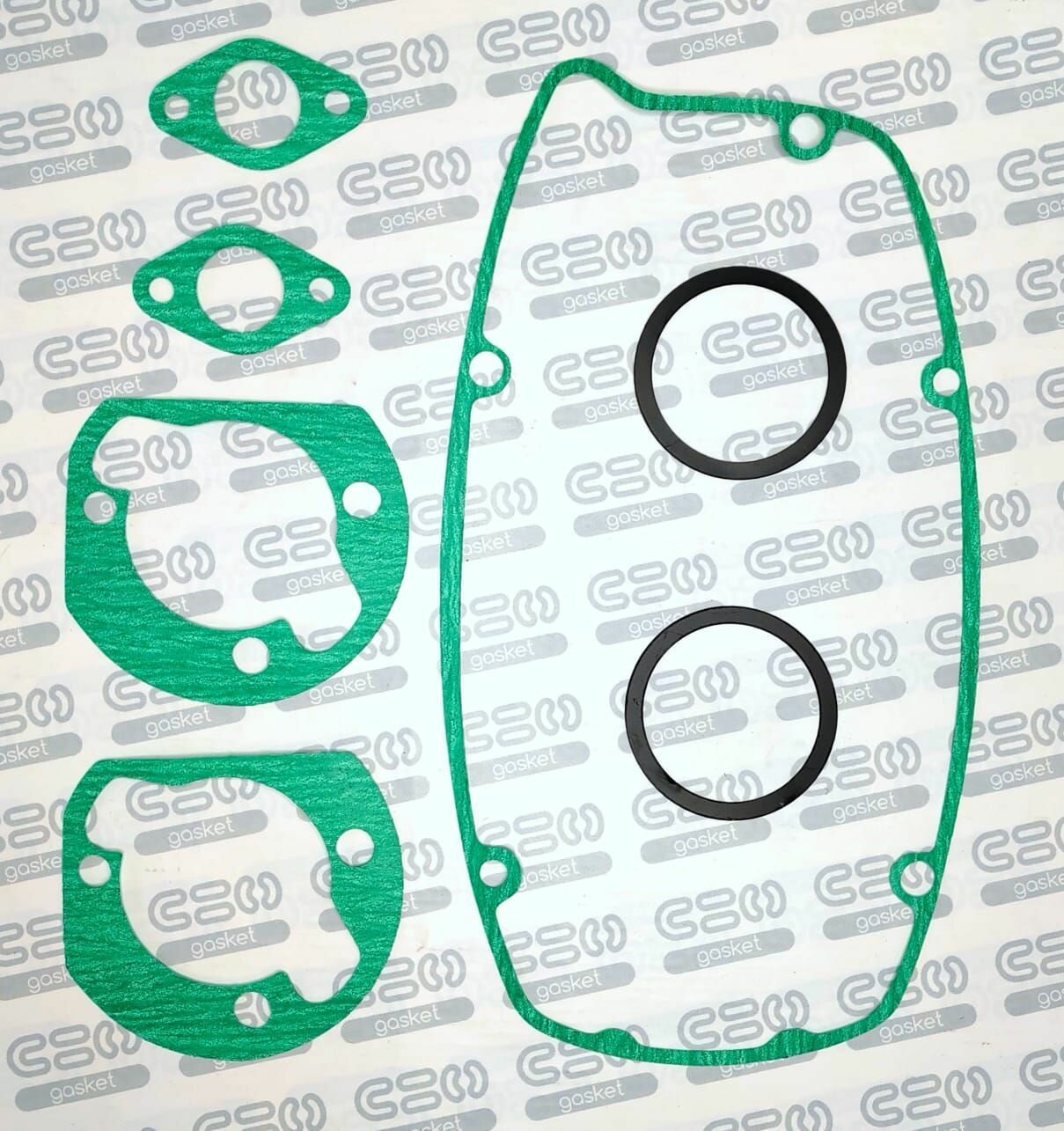 Комплект прокладок с ГБЦ для мотоцикла Ява 350 модель 634 (6V) (артикул SVF-20757)