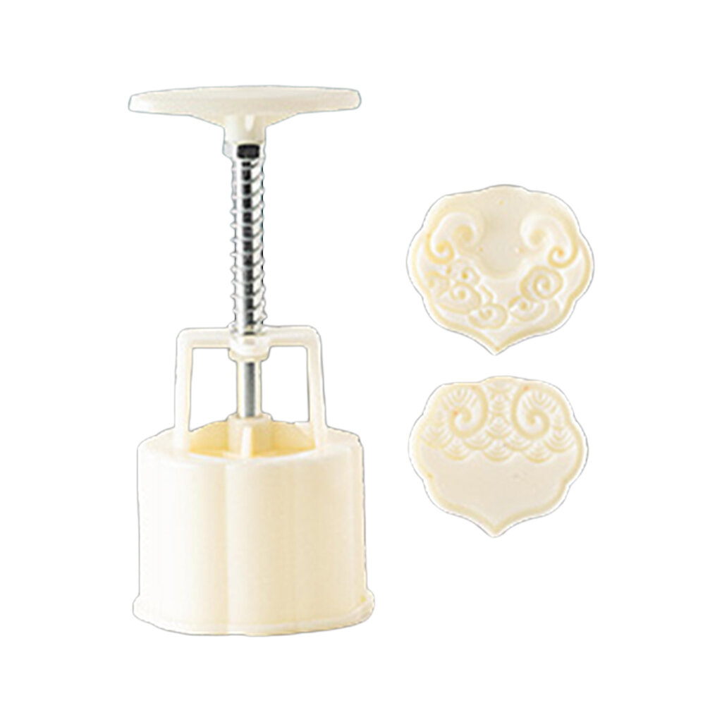 Штамп Для Печенья Moon Cake Maker Изысканный Узор Кондитерский Инструмент Для Ванны Бомба Пресс DIY Фестивальное Украшение Ручной Резак Форма Для Торта