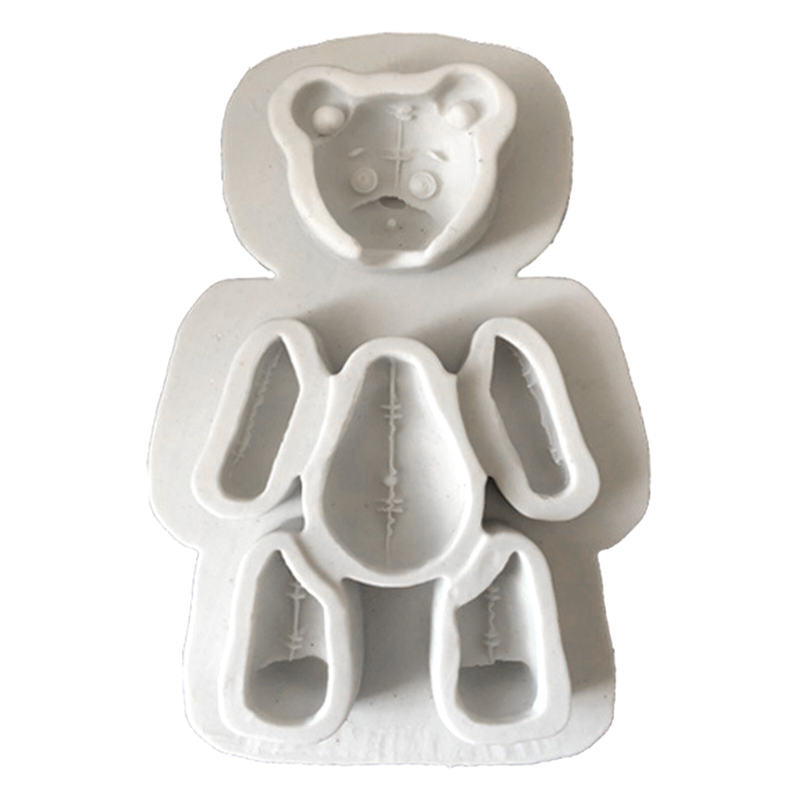 Формы для Мыла Ice Cube Милый Медведь для Изготовления Свечей Gumpaste Шоколадное Тесто Подарочные Инструменты Для Украшения Торта Формы Для Свечей Легко