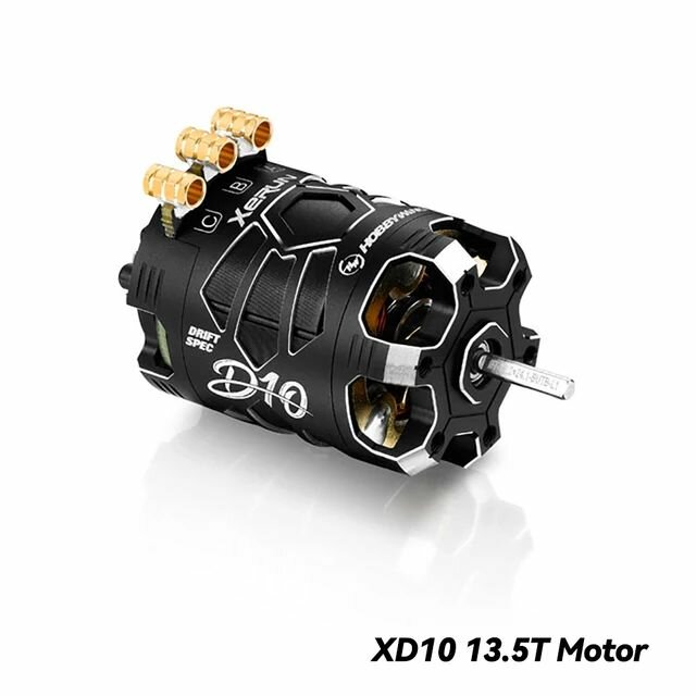 HobbyWing XERUN D10 Высококачественный мотор 1/10RC для дрифтерных транспортных средств 13.5T -enj
